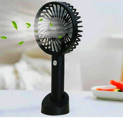 Rechargeable Mini Desktop Fan – Rechargeable Travel Fan
